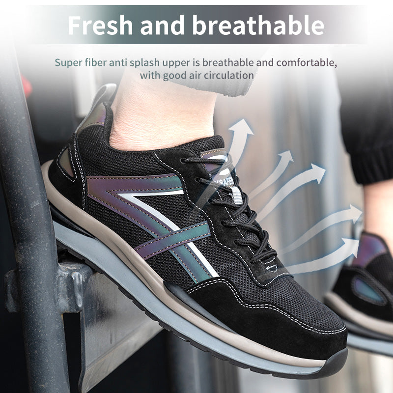 Breathable work shoes for sweaty feet – teenro